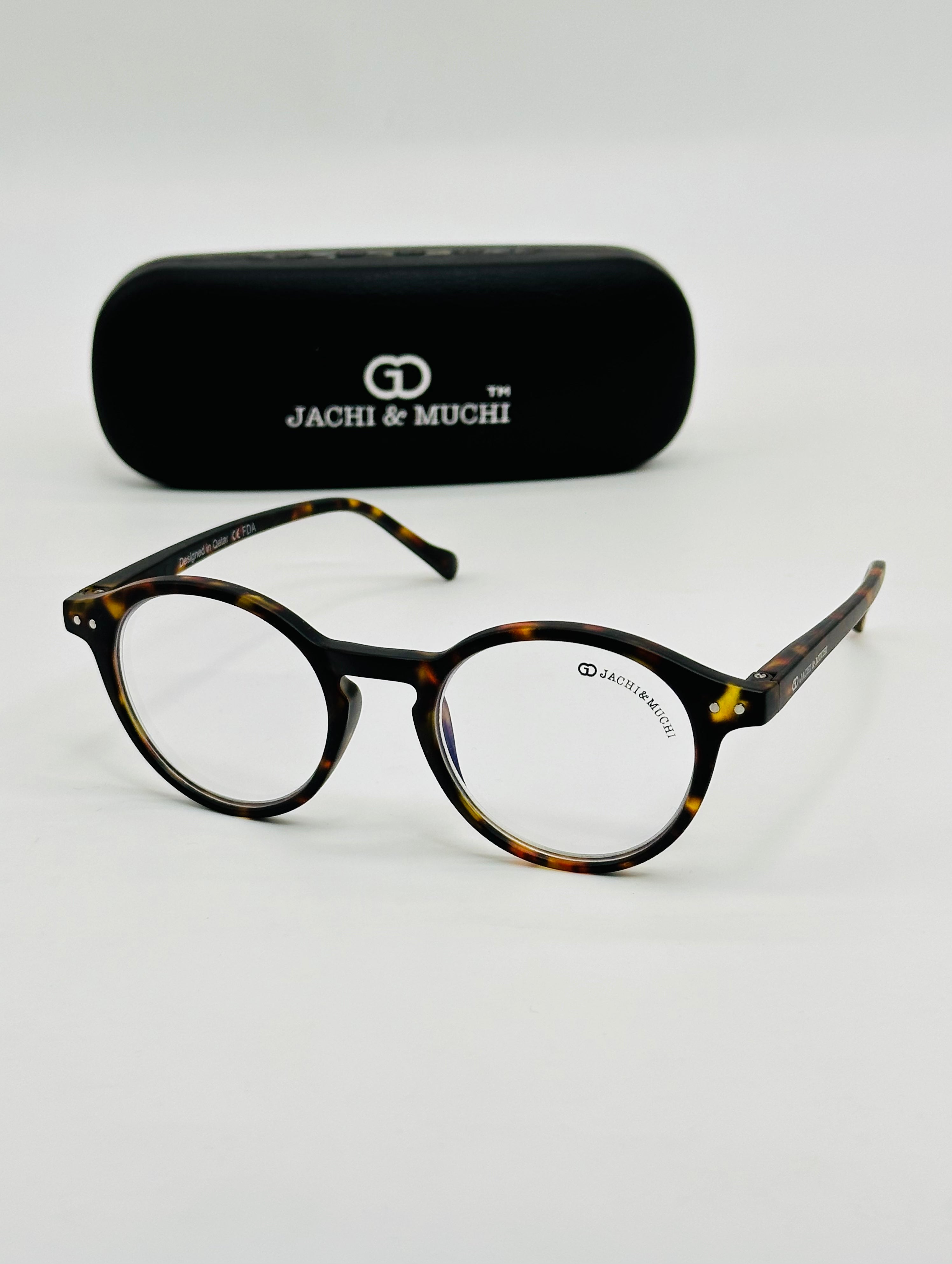Anti Blue-Light Glass JM4203 Leopard – Jachi & Muchi