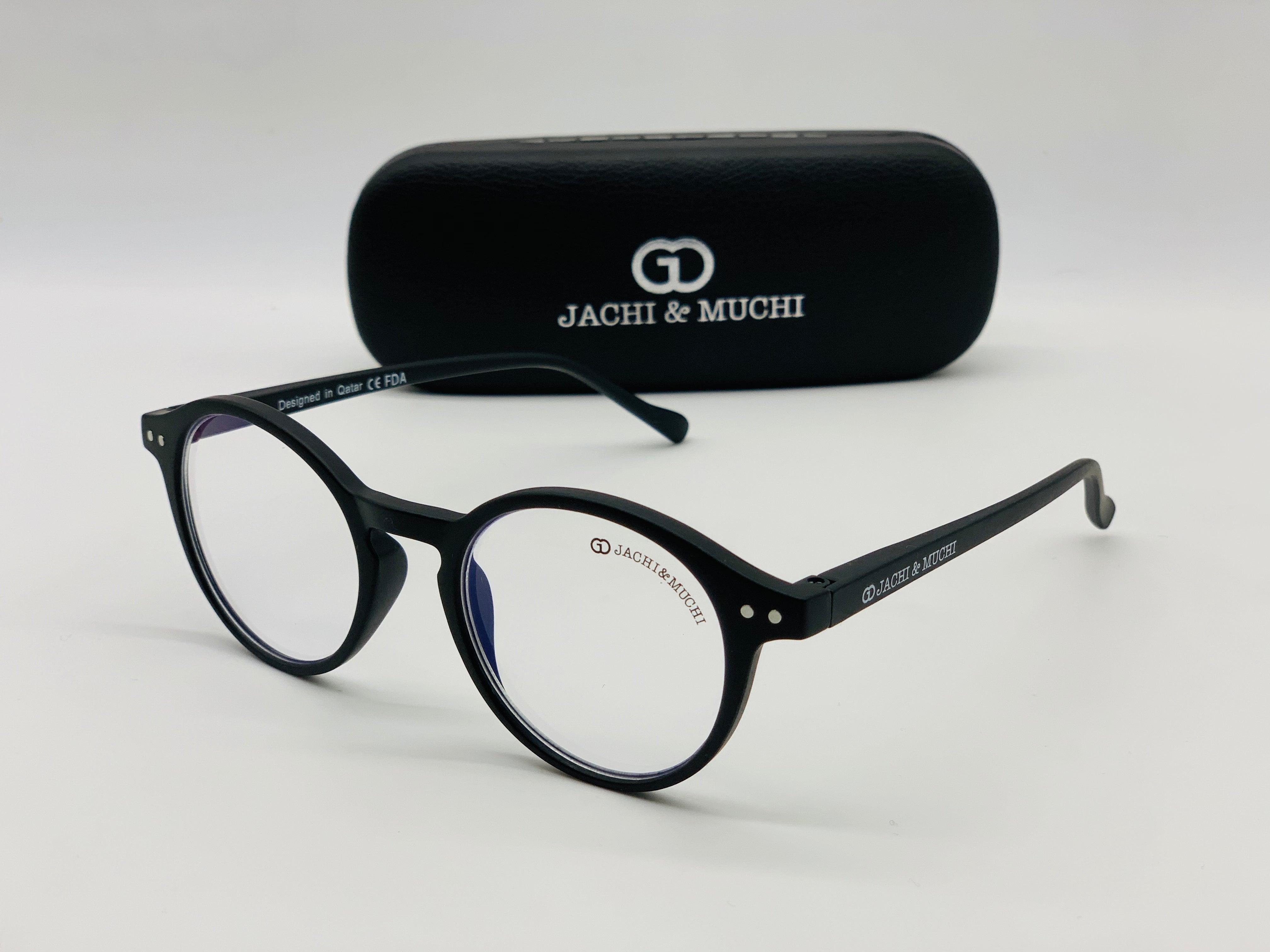 Anti Blue-Light Glass JM4203 Black – Jachi & Muchi